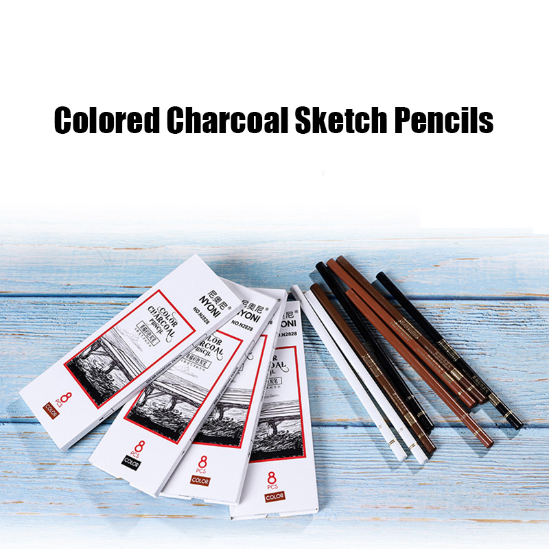 8pcs/set Colored graphite pencil for drawing Sketc... – Vicedeal