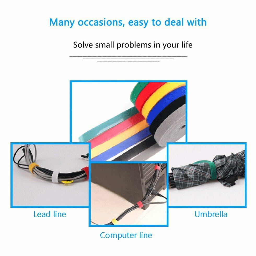 1 stk klæbende magisk tape kroge klæbende nylon kl... – Grandado