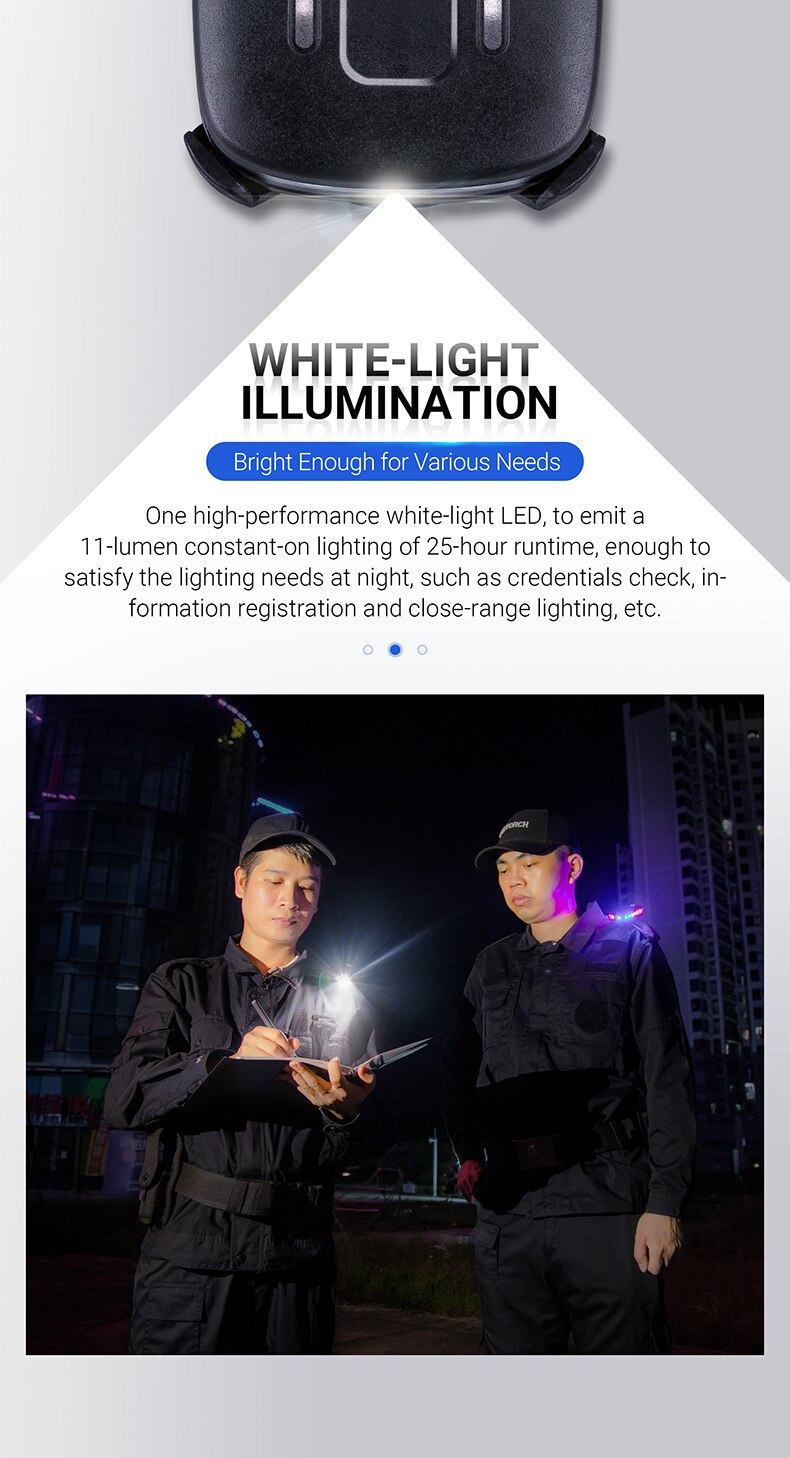 Emergency Warning LED Light Shoulder Lamp USB Grav... – Grandado