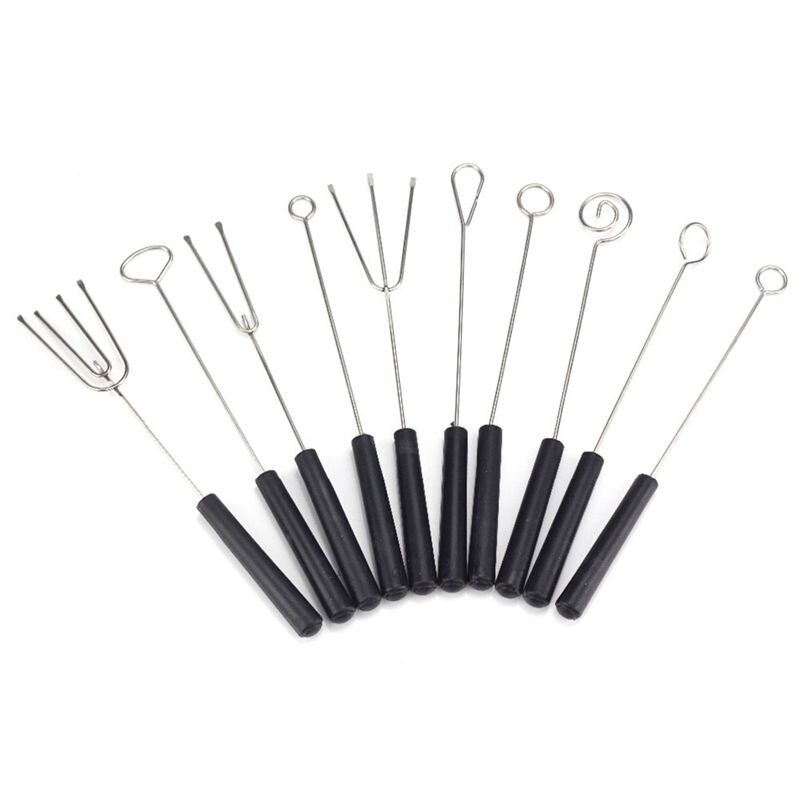 HHO-10Pcs/Set Stainless Steel Chocolate Dipping Fo... – Grandado