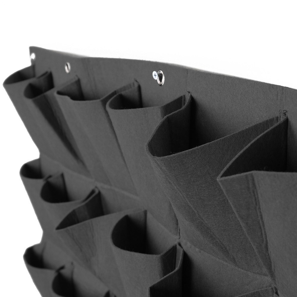 Garden Grow Bag Pockets Vertical Planter Wall-moun... – Vicedeal