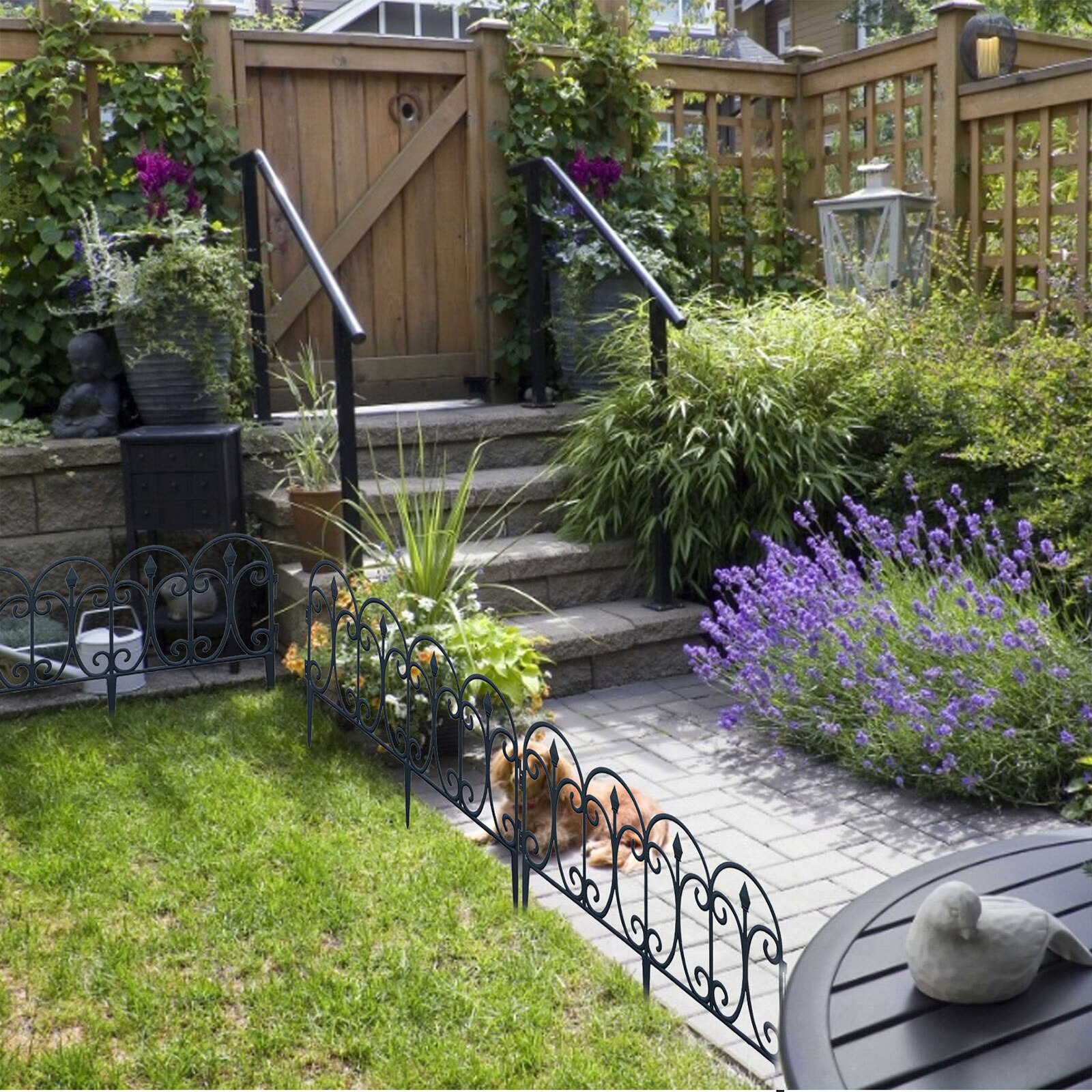 5pcs Splicable And Detachable Plastic Fence Garden... – Grandado