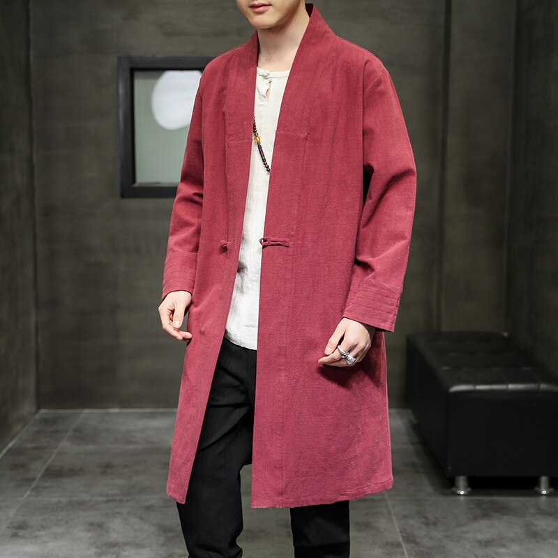 Traditionele Chinese Kleding Voor Mannen Gewaad Ha... – Vicedeal