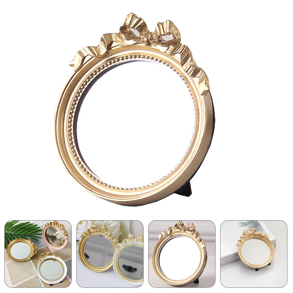 1Pc Bowknot Mirror Small Mirror Portable little Mi... – Vicedeal
