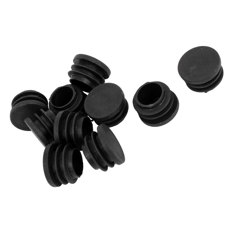 10 pieces black 22 mm Covers Tube Pipe Diameter Se... – Grandado
