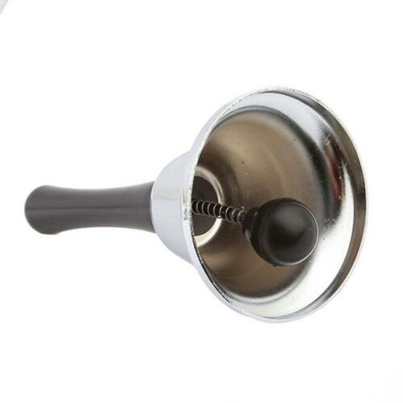 Metal Hand Bell Noble Reception Dinner Party Decor... – Grandado