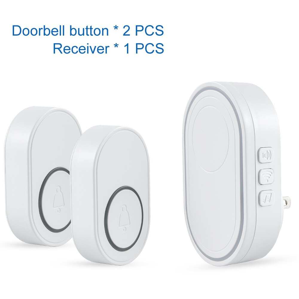 WIFI 433MHz Smart Wireless Doorbell Welcome visito... – Grandado