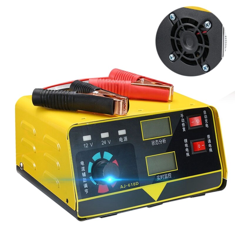 -Auto Acculader 12V 24V Volledige Automatische Mot... – Vicedeal