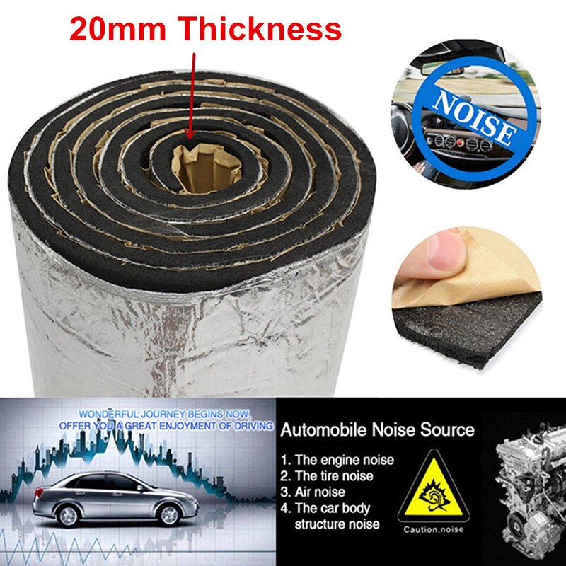 Vehicle Foam Soundproof Insulation Waterproof Silv... – Vicedeal