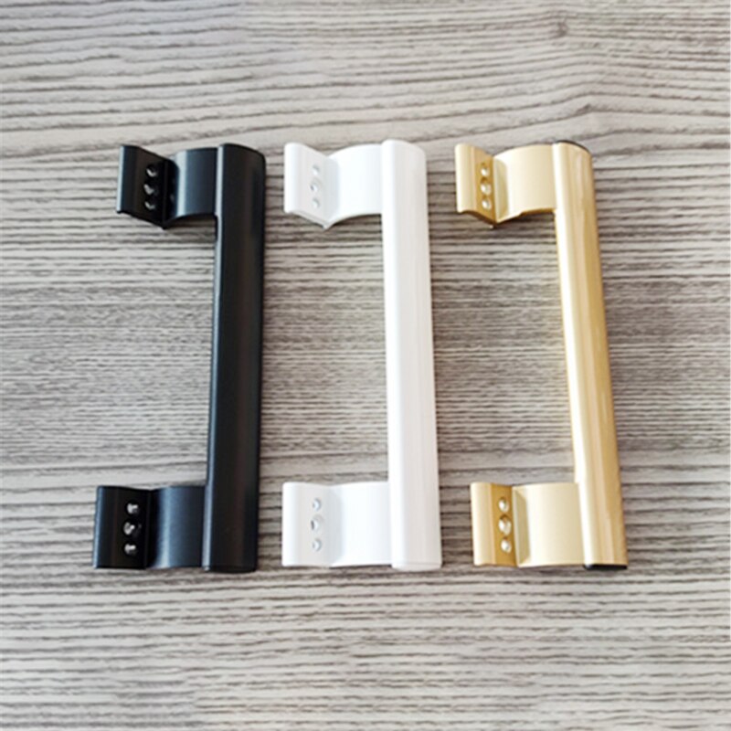 20cm White Gold Black Aluminum Alloy Handle Metal ... – Grandado