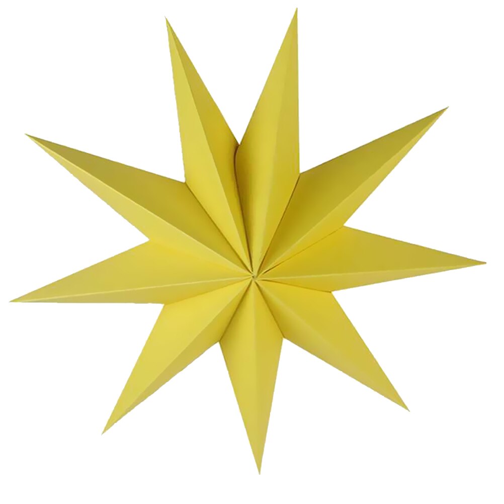 Papier Lampenkap Handgemaakte Ster Lantaarn Milieu... – Grandado