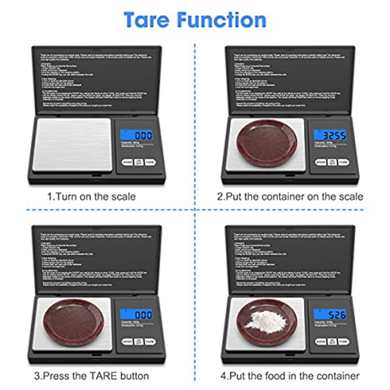 Digital Pocket Scale Digital Food Kitchen Scale We... – Grandado