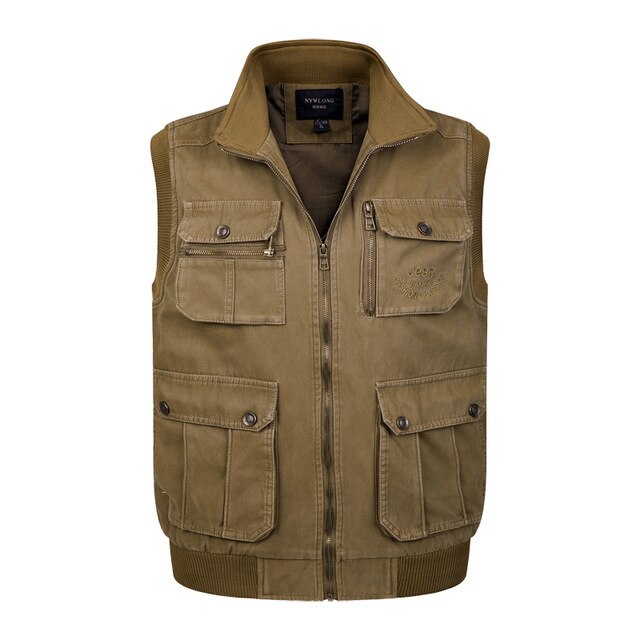 Outdoor Fishing Multi Pocket Vest With Many Pocket... – Grandado