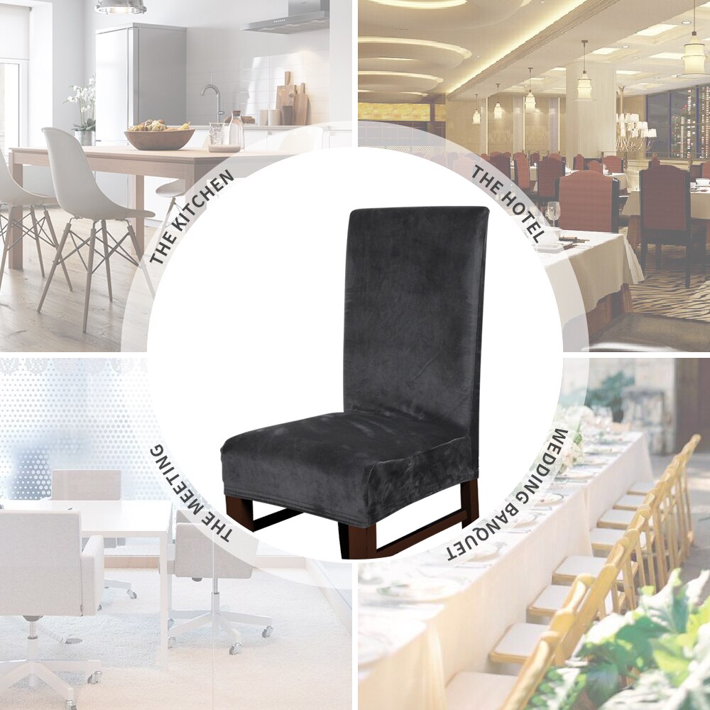 Stretch Spandex Chair Cover Removable Slipcover Lu... – Grandado