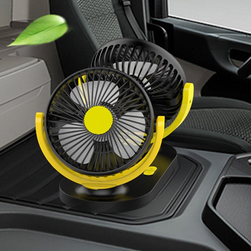 12V Mini Electric Car Fan Low Noise Summer Car Air... – Grandado