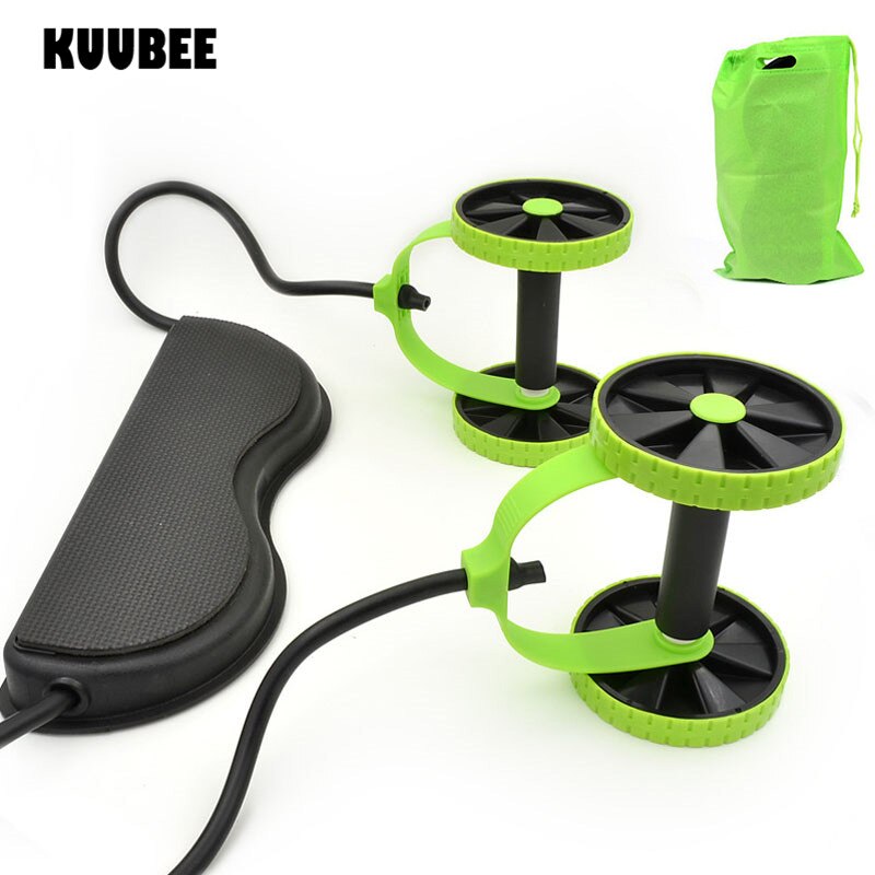 Ab Roller Abdominal Trainer Wheel Arm Waist Leg Ex... – Grandado