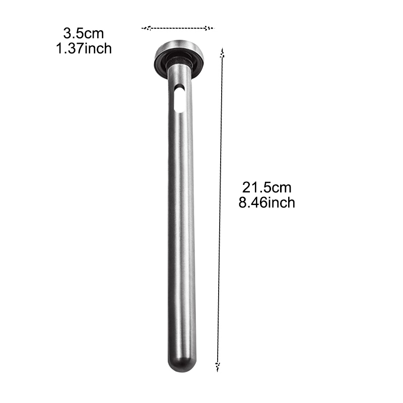 Stainless Steel Bottle Wine Pourer Wooler Chiller ... – Grandado