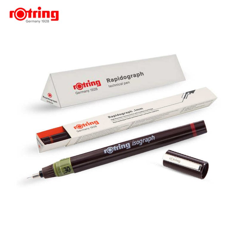 rOtring Isograph pen 0.1mm-1.0mm porous-point pens... – Vicedeal