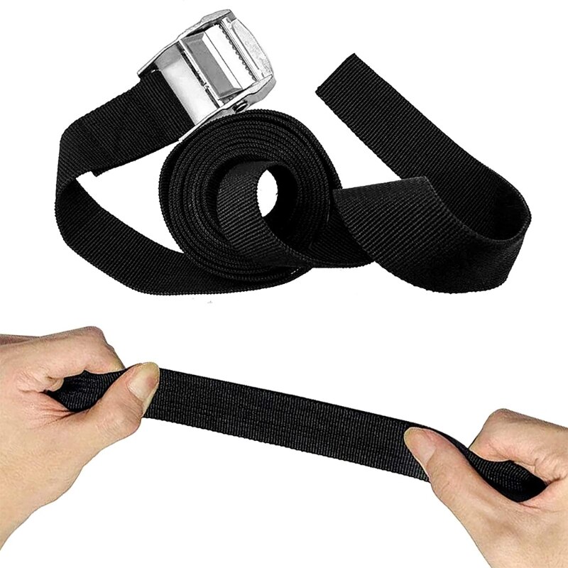 Pack of 10 Tie Down Straps Zinc Alloy Adjustable C... – Grandado