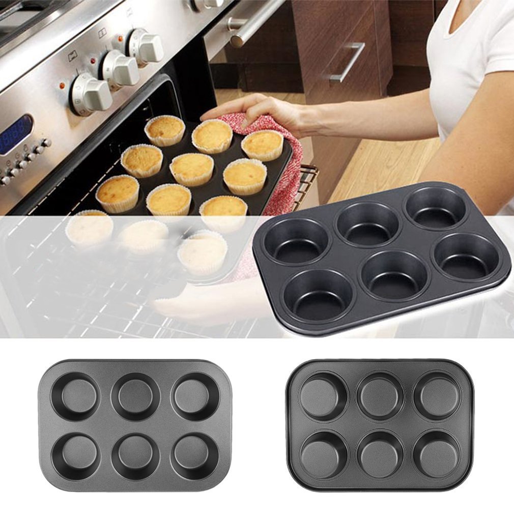 6 tassen Kuchen Form Zum Backen Muffin Tablett Don... – Vicedeal