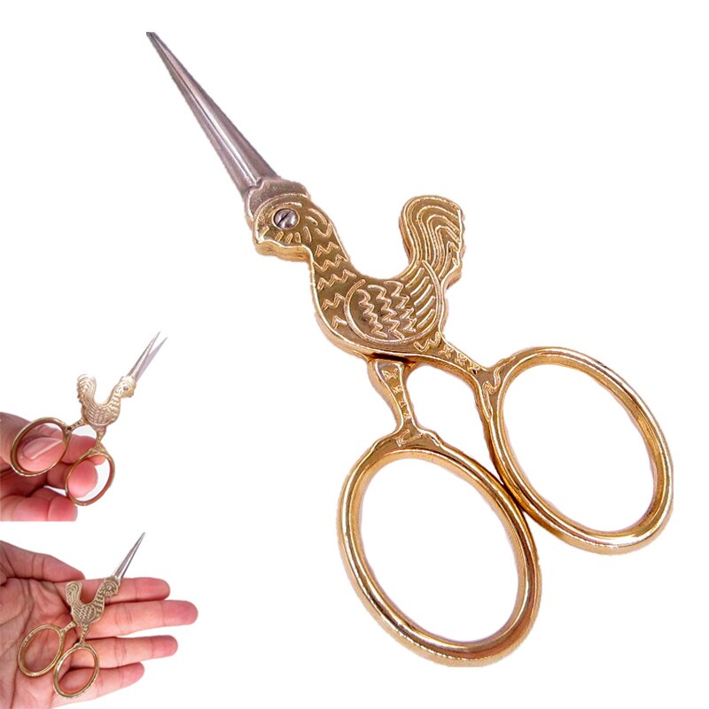 Chicken Yarn Rooster Tailor Scissor Trim cross cra... – Grandado