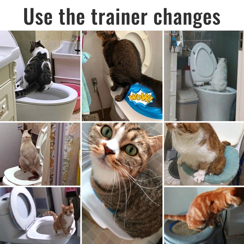 Kitty Toilet Trainer Cat Training System for Toile... – Grandado
