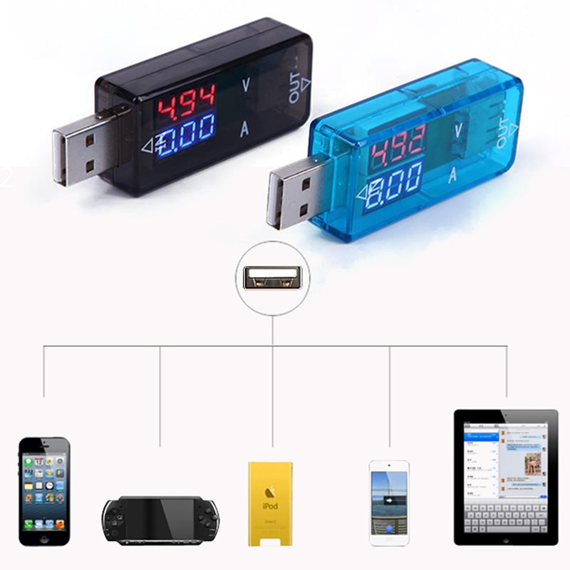 USB Tester LCD Dual Digital Display Voltmeter Amme... – Grandado
