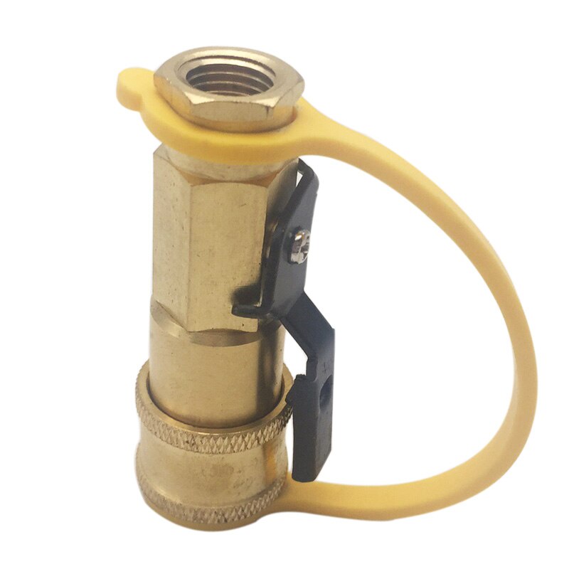 Conector rápido de válvula de bola de 1/4 "Conecto... – Grandado