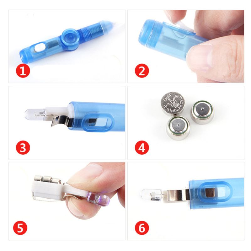 LED Spinning Pen Ball Pen Fidget Spinner Hand Top ... – Grandado