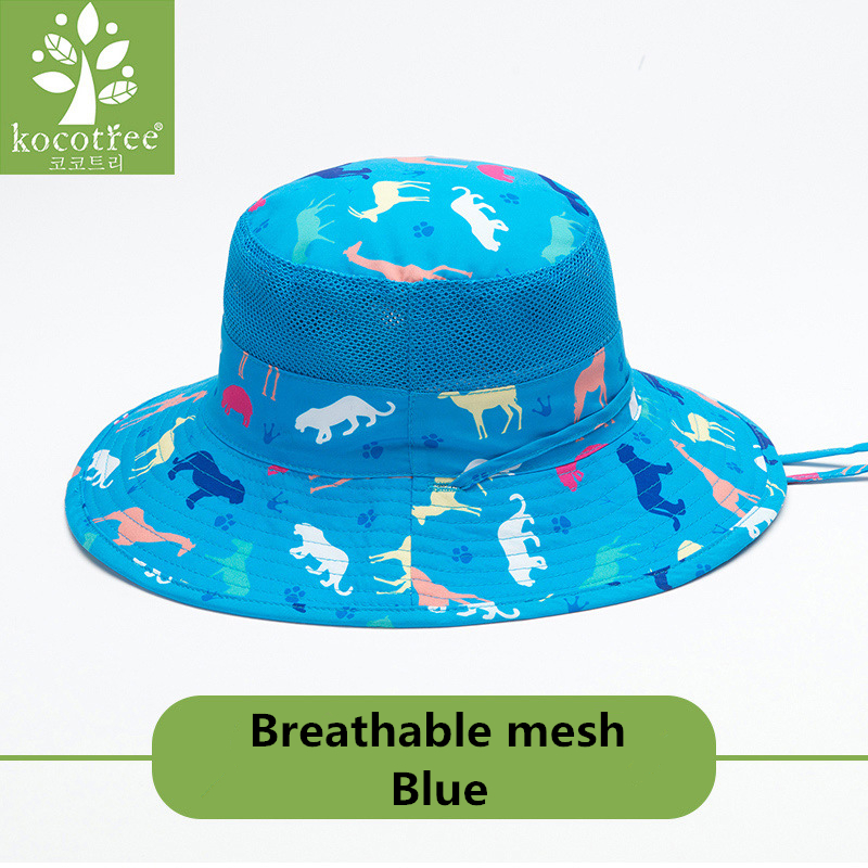 Summer Large Brim Beach Sun Hat For Kids UV Protec... – Vicedeal