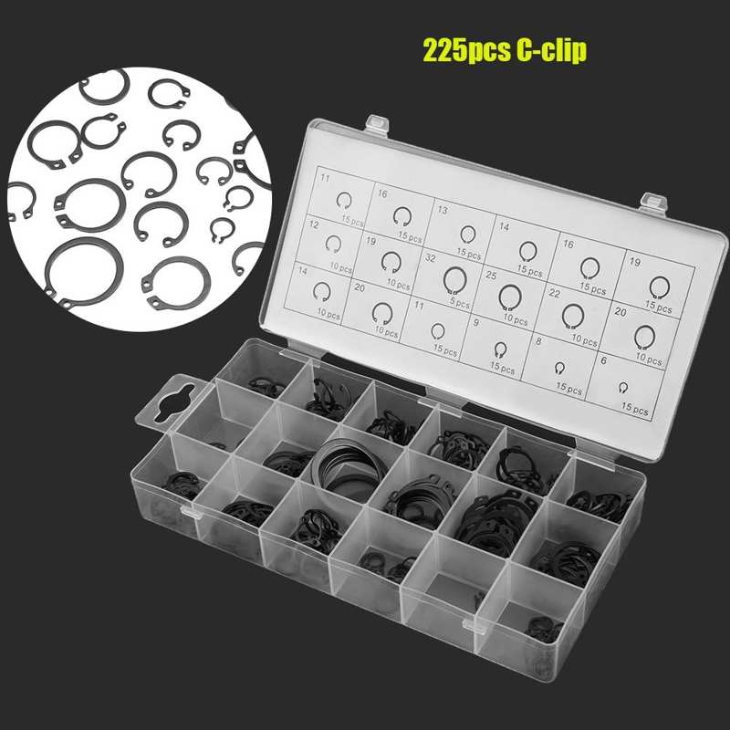 External Circlip Repair Kit 225pcs Internal & ... – Vicedeal