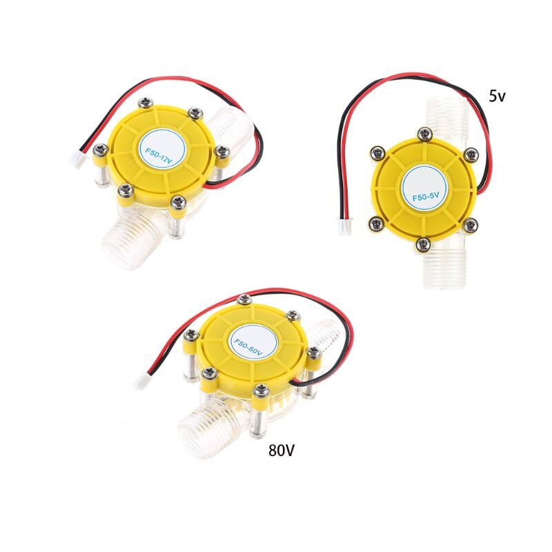 DC 5V/12V/80V 10W Water Flow Pump Mini Turbine Flo... – Grandado