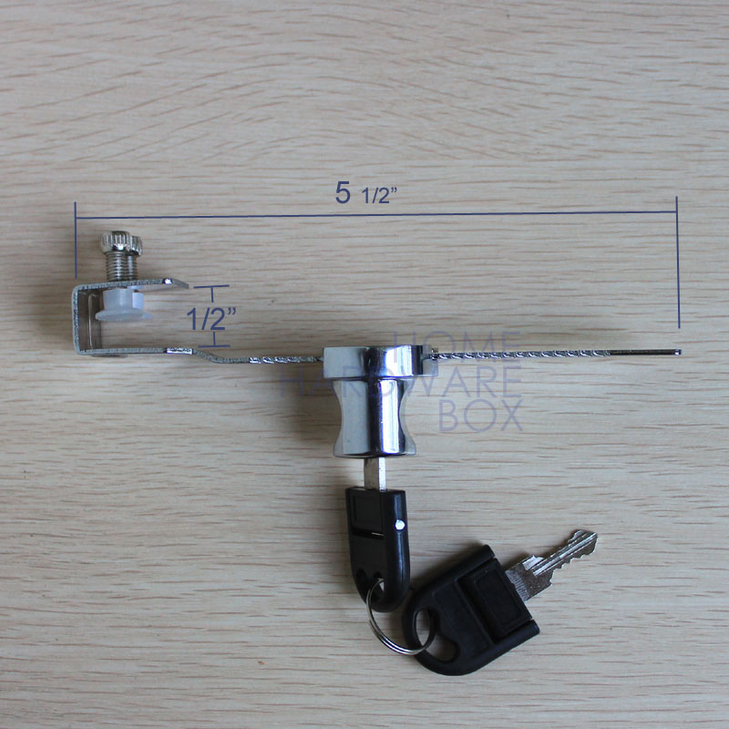 glass sliding door lock showcase display cabinet t... – Grandado