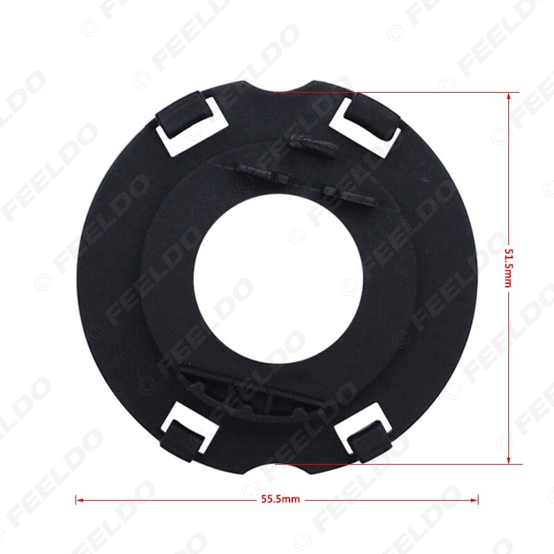 FEELDO 2Pcs H7 LED Headlight Bulb Retainers Holder... – Grandado