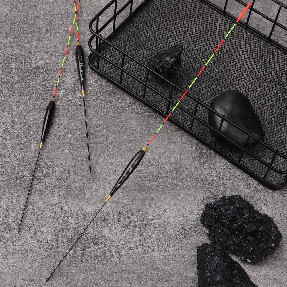 3Pcs Fishing Float Indicator Wood Fluorescent Long... – Vicedeal