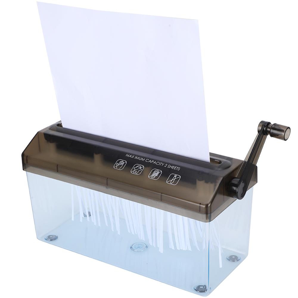 Mini Shredder Small Desktop Hand-cranked A6 A4 Pap... – Grandado