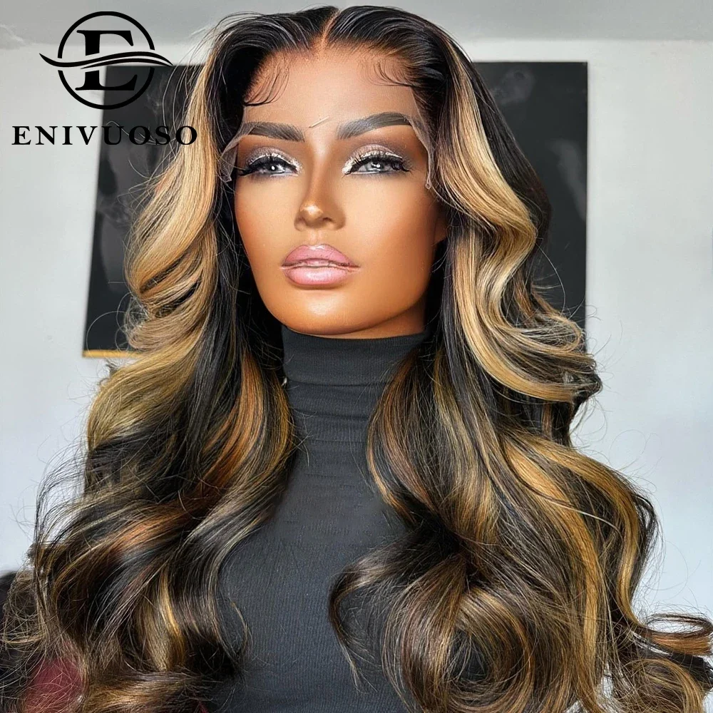 Black Red Blonde Burgundy Highlight Body Wave Synt... – Vicedeal