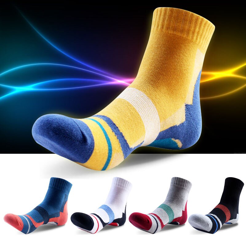Super Elite Men Cotton Basketball Long Sock Crew W... – Vicedeal