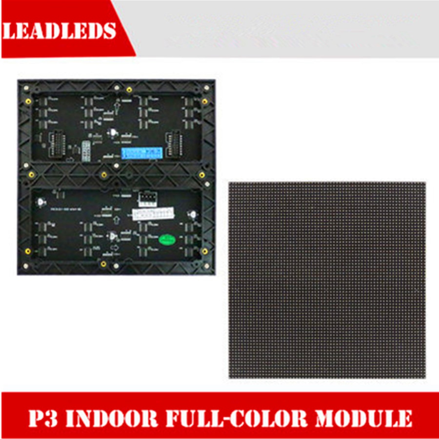P3 indoor full color led module,1/16 Scan 3in1 RGB... – Grandado