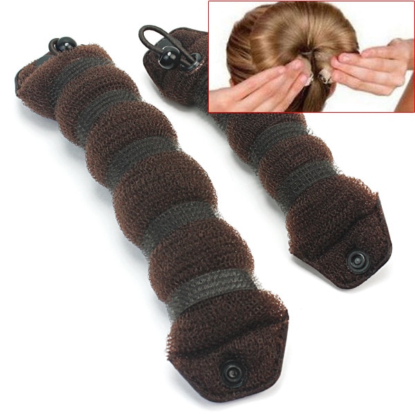 2pcs Handy Hair Styling Updo Bun Maker Soft Hairst... – Grandado