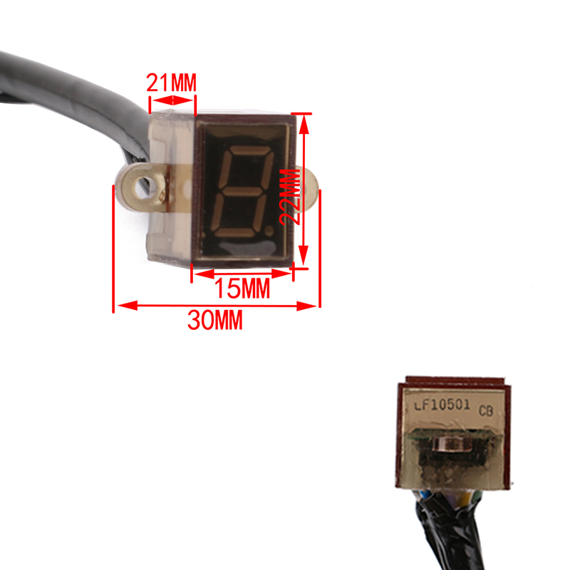 LED Universal Digital Gear Indicator Motorcycle Di... – Grandado