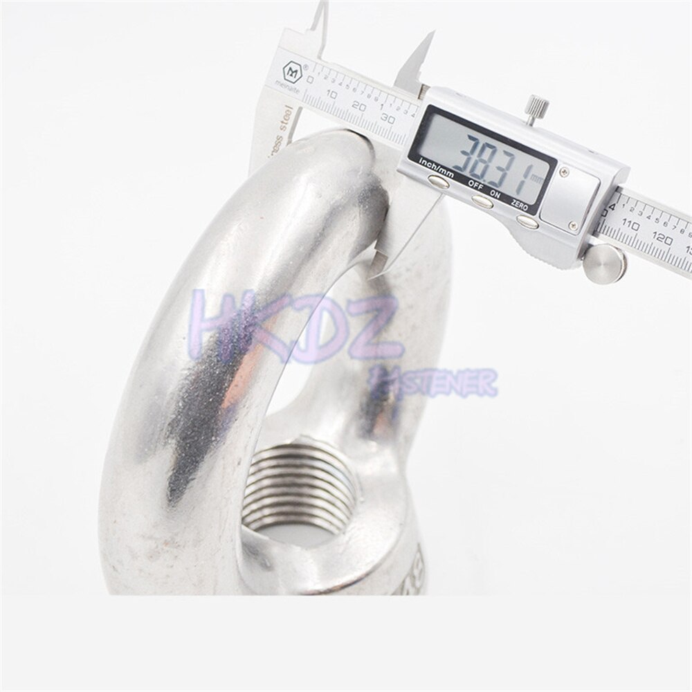 304 Stainless steel Lifting eye nuts Ring eyebolt ... – Vicedeal