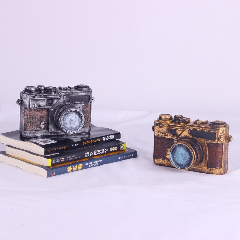 Retro Vintage Camera Resin Ornaments Natural Resin... – Vicedeal