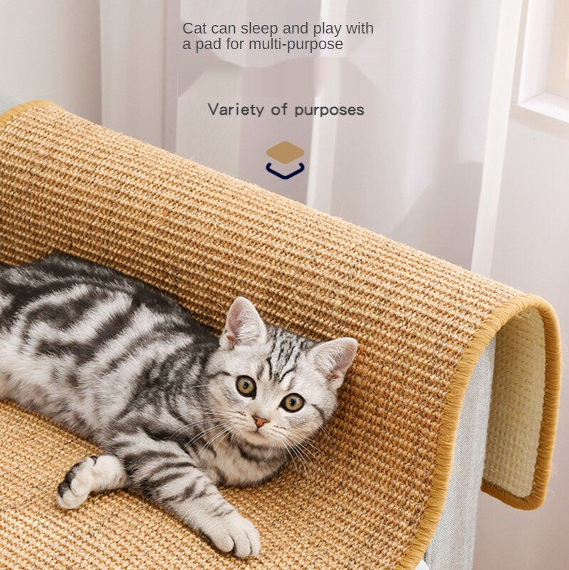 Cat Scratcher Sisal Mat Board Scratching Post Pad ... – Vicedeal