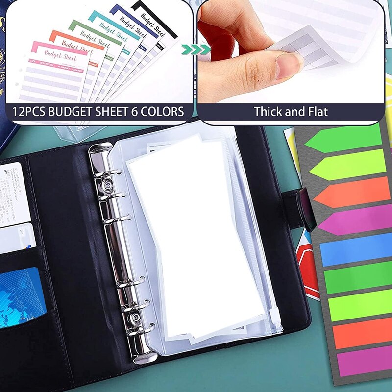 A6 Bindmiddel, Pu Hervulbare 6 Ring Notebook Bindm... – Grandado