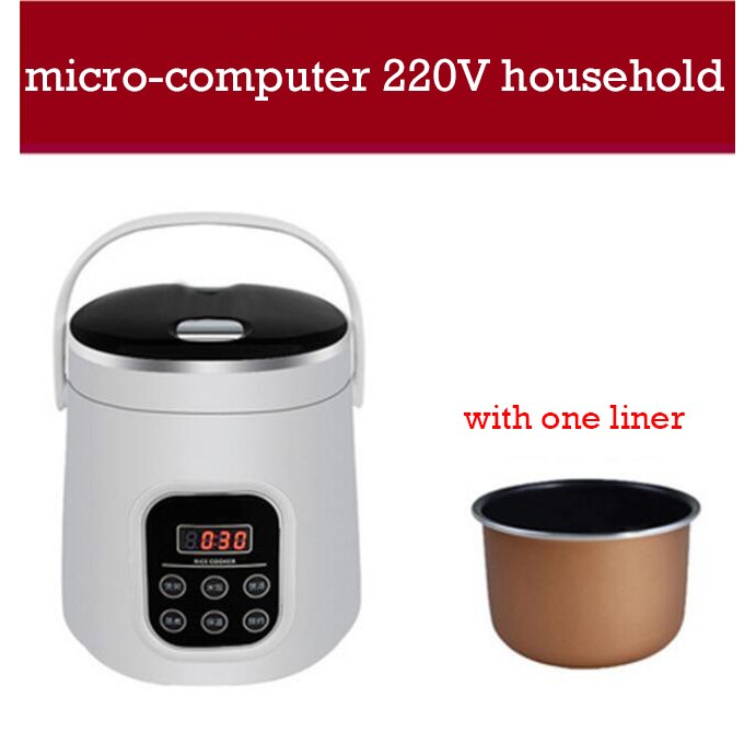Electric mini rice cooker car household use Soup P... – Vicedeal