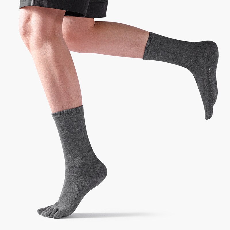 2 Pairs Men Yoga Socks For Men Anti-skid Good Grip... – Grandado