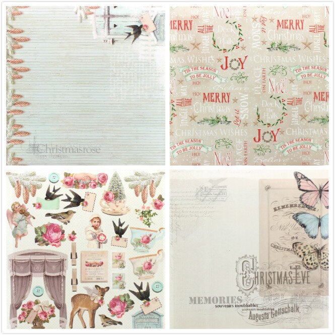 KSCRAFT 8 Sheets Merry Christmas Scrapbooking Pads... – Grandado