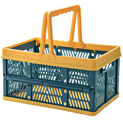 Home Collapsible Shopping Basket Plastic Folding S... – Grandado