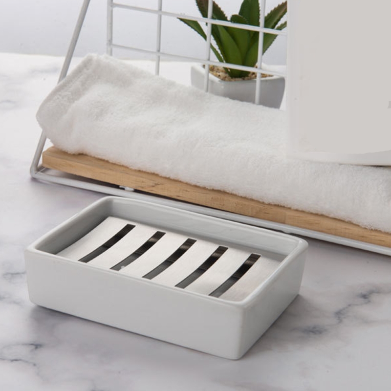 Countertop Soap Rack Double Layer Drain Soap Dish ... – Grandado